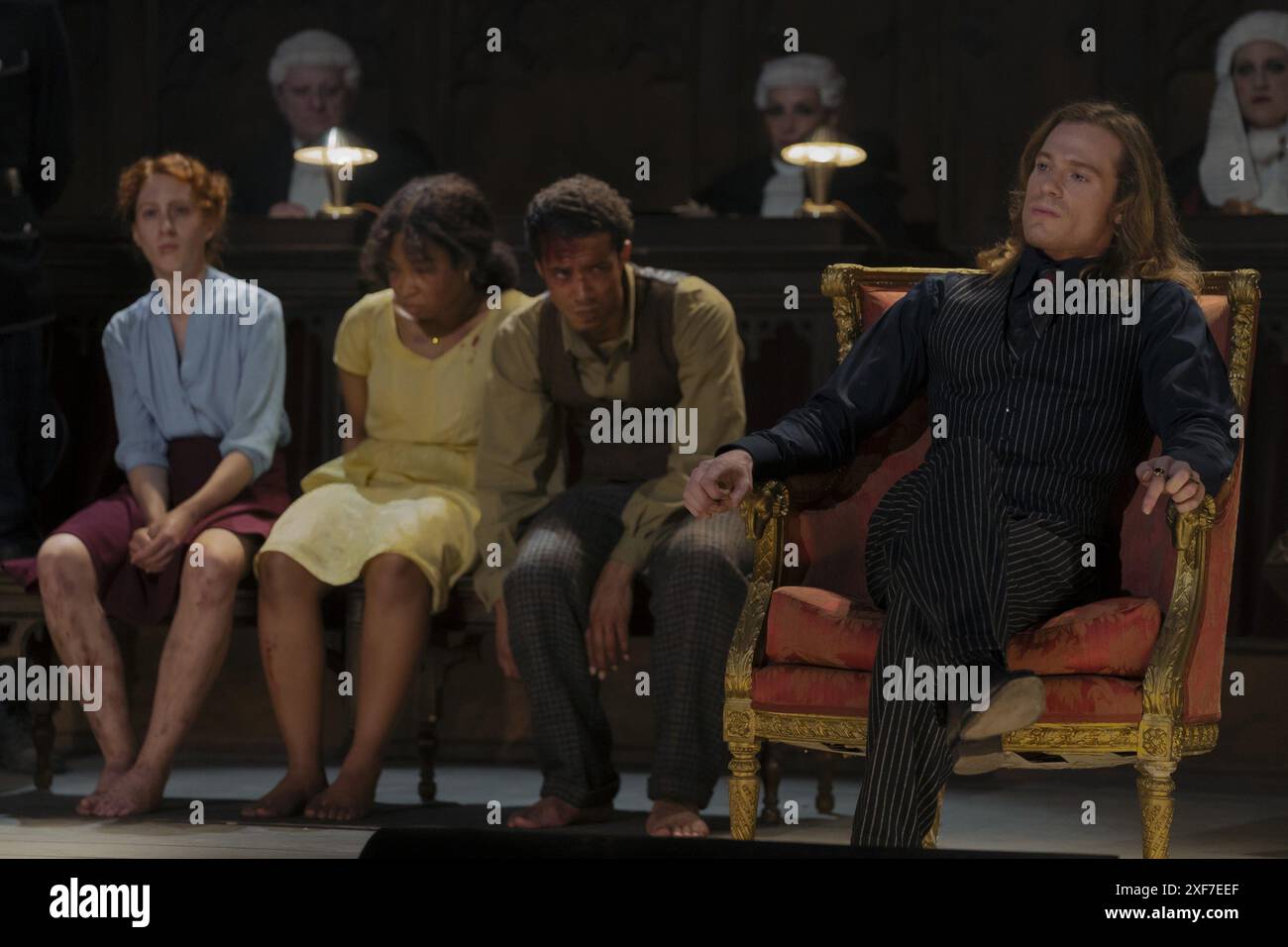 INTERVIEW WITH THE VAMPIRE, from left: Roxane Duran, Delainey Hayles ...