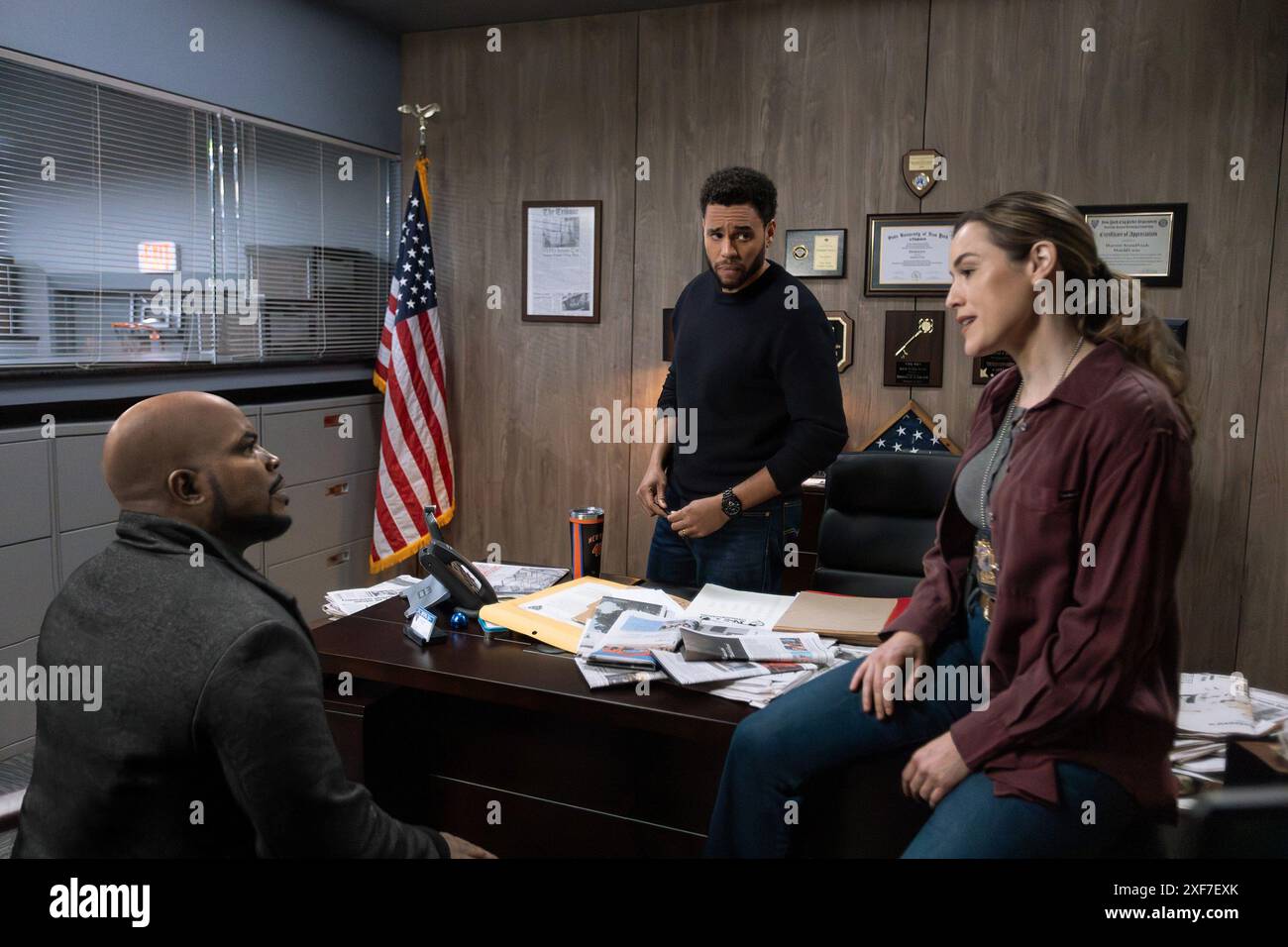 POWER BOOK II: GHOST, from left: Lahmard Tate, Michael Ealy, Alison ...