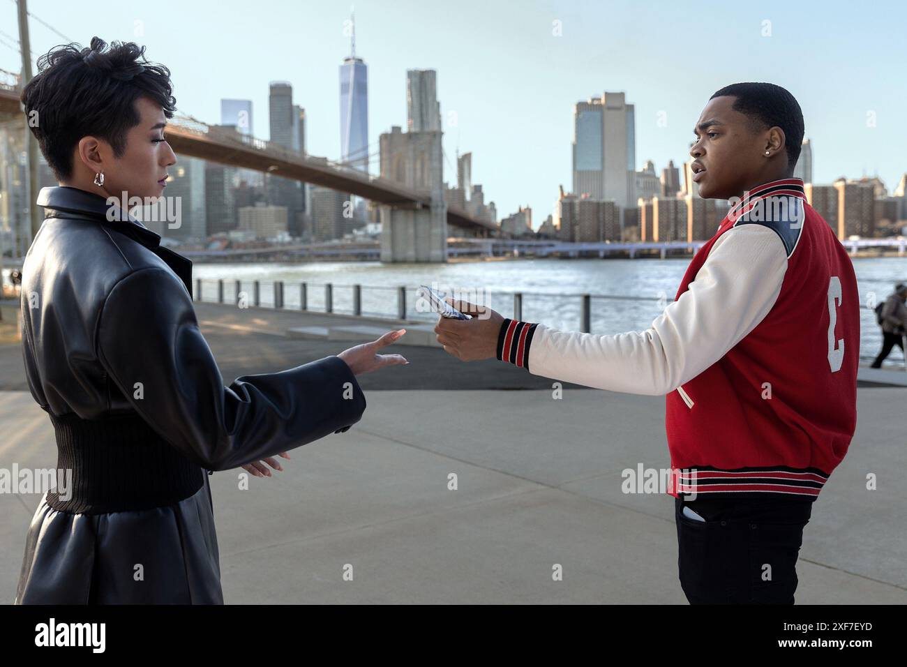 POWER BOOK II: GHOST, from left: Michael Rainey Jr., Wesley Han ...