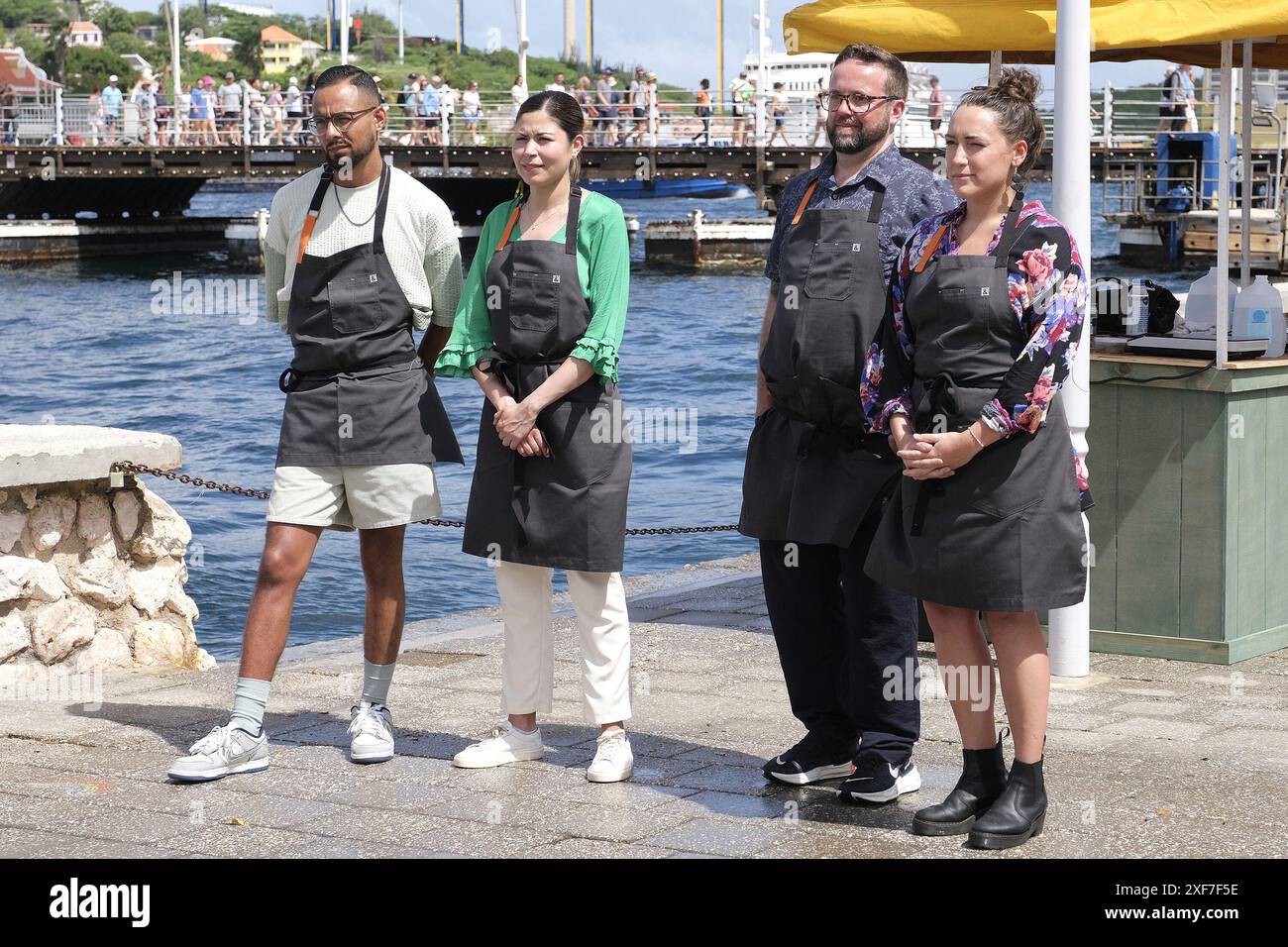 TOP CHEF, from left: contestants Danny Garcia, Laura Ozyilmaz, Daniel ...