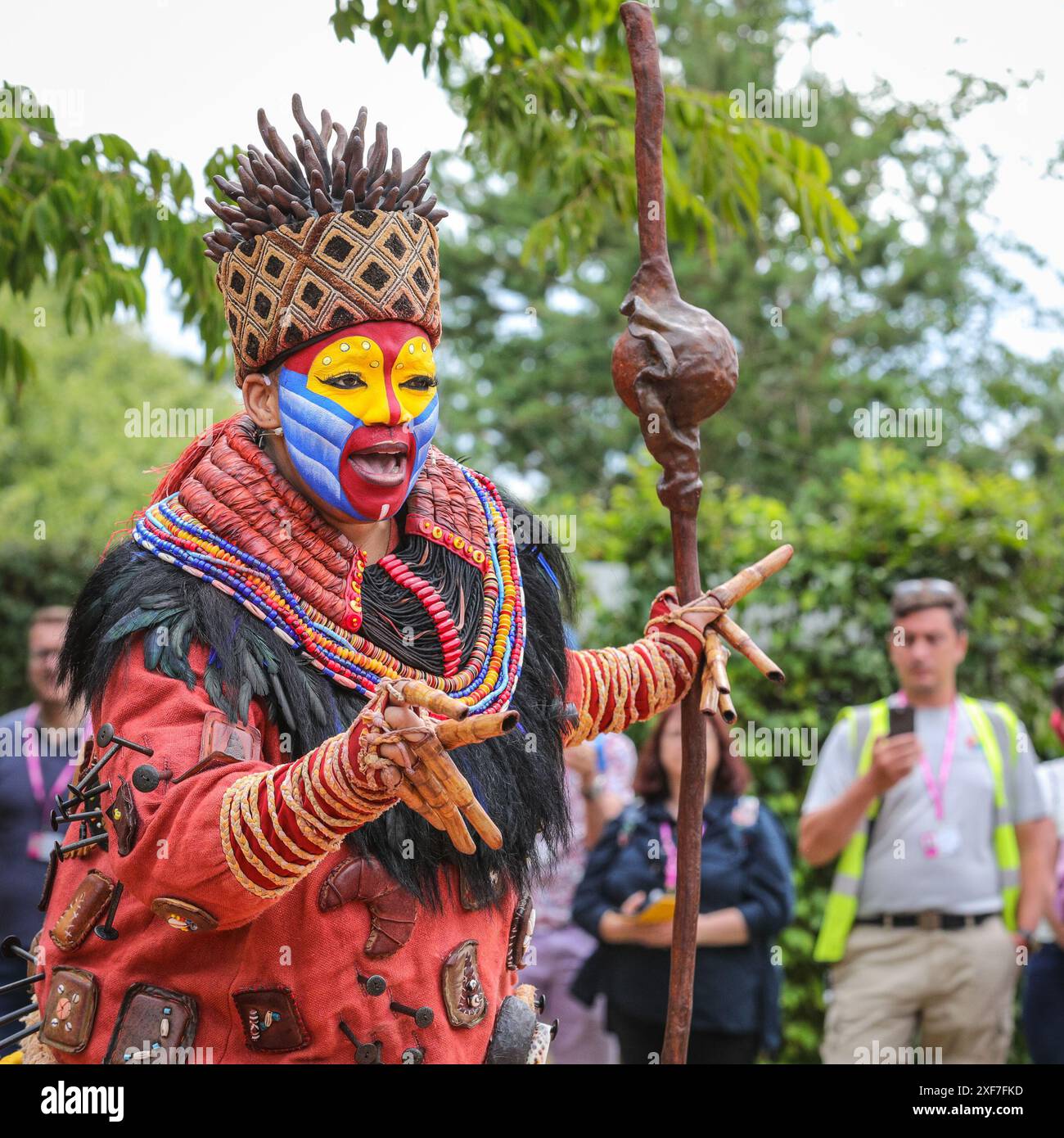 London, UK. 01st July, 2024. In The Lion King Anniversary Garden Show ...