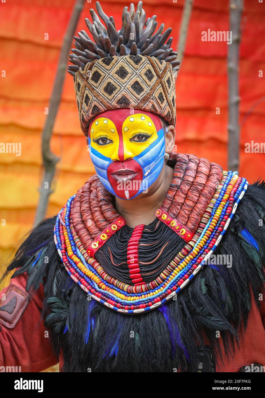 London, UK. 01st July, 2024. In The Lion King Anniversary Garden Show ...