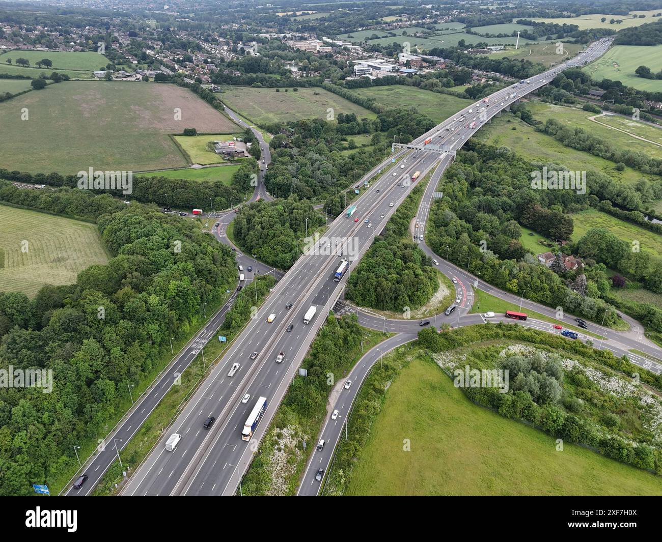 London residential areas aerial hi-res stock photography and images - Alamy