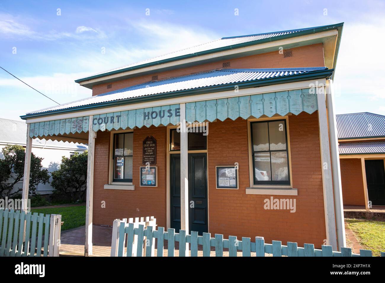 Stroud historic court house building and museum, built in 1877 by AACo ...