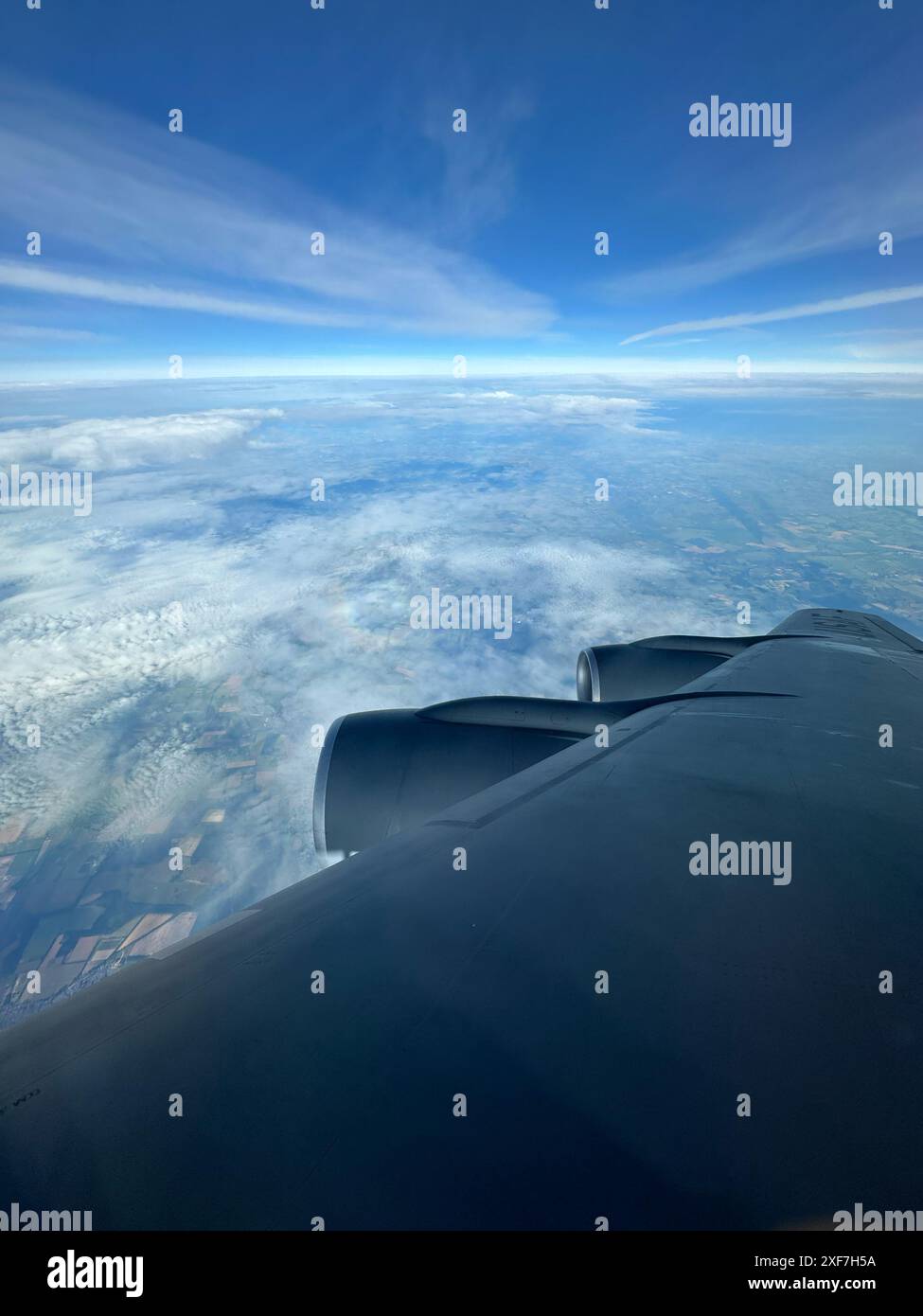 A 350th Air Refueling Squadron KC-135R Stratotanker from McConnell Air ...