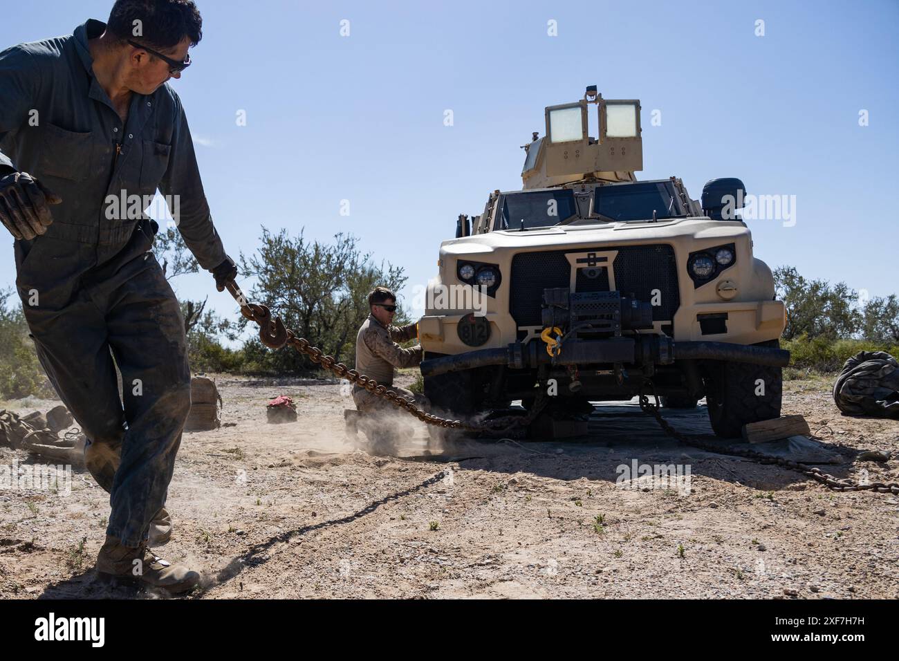 U.S. Marine Corps Cpl. Dominic Simonelli, a motor vehicle operator with ...