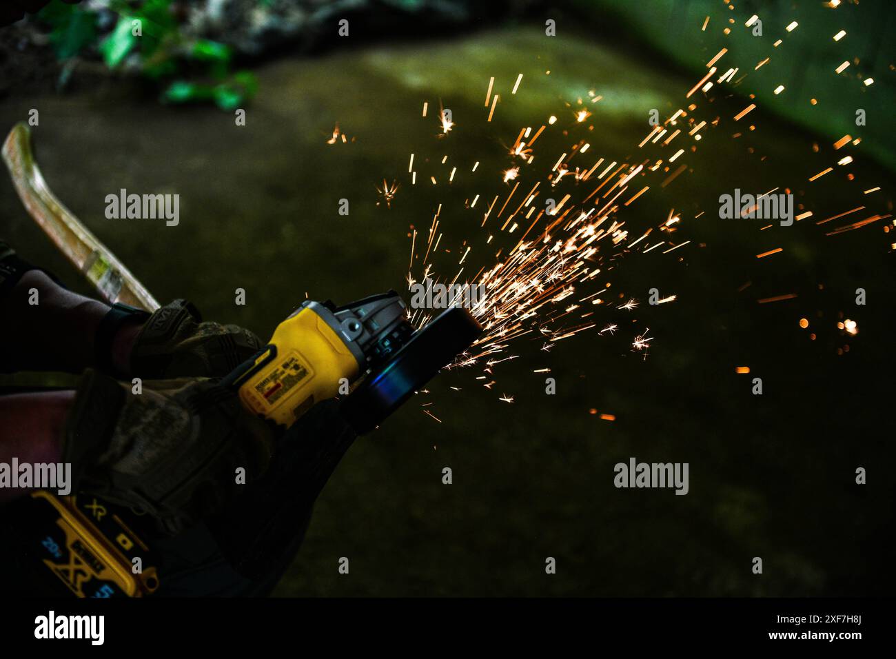 A Defense POW/MIA Accounting Agency (DPAA) recovery team member ...