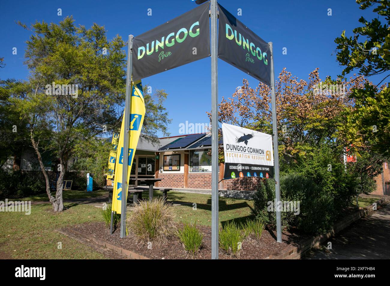 Dungog, small australian country town in the Hunter region, local ...