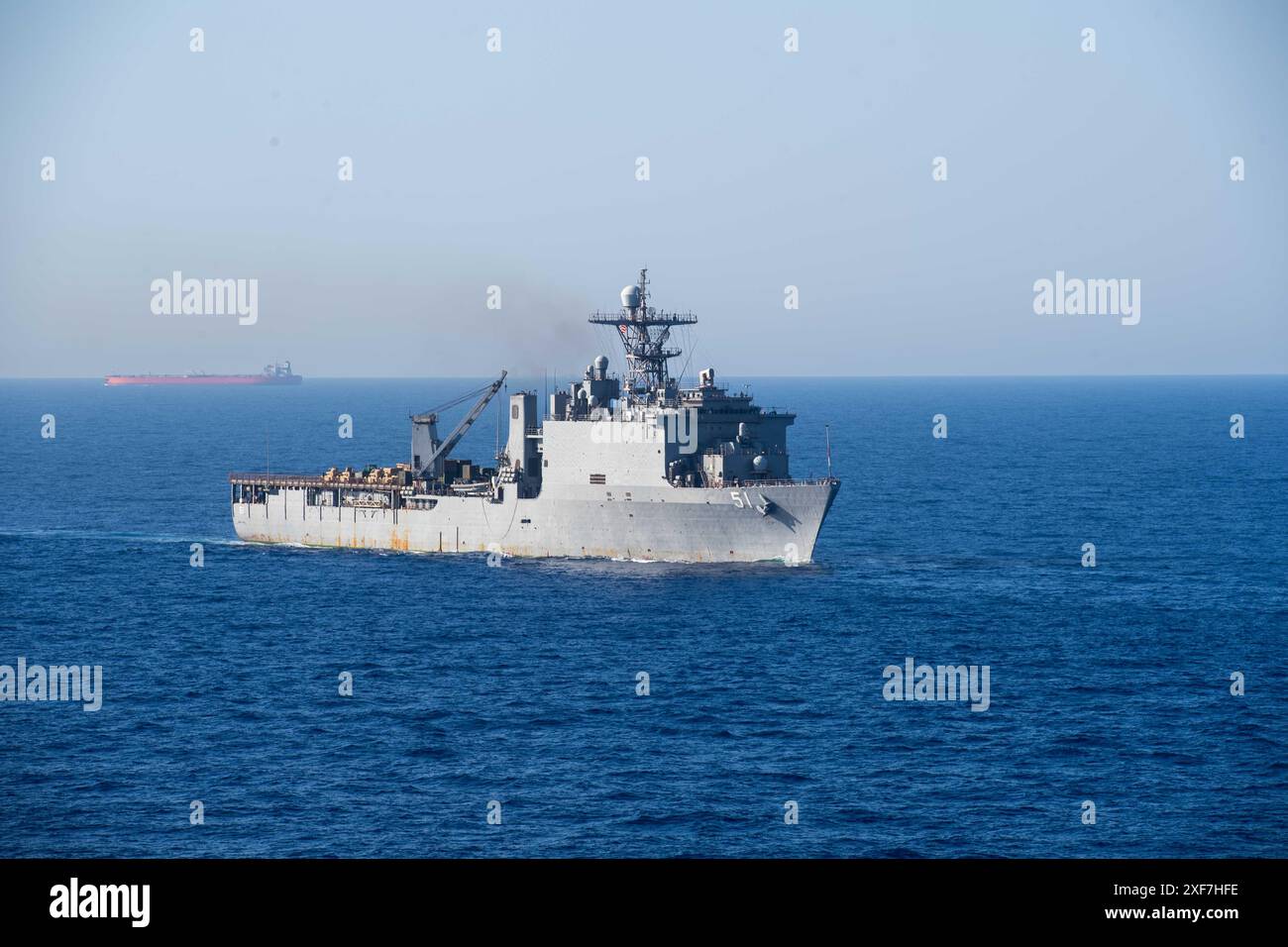 240630-N-HE057-1082 MEDITERRANEAN SEA (June 30, 2024) The Harpers Ferry ...