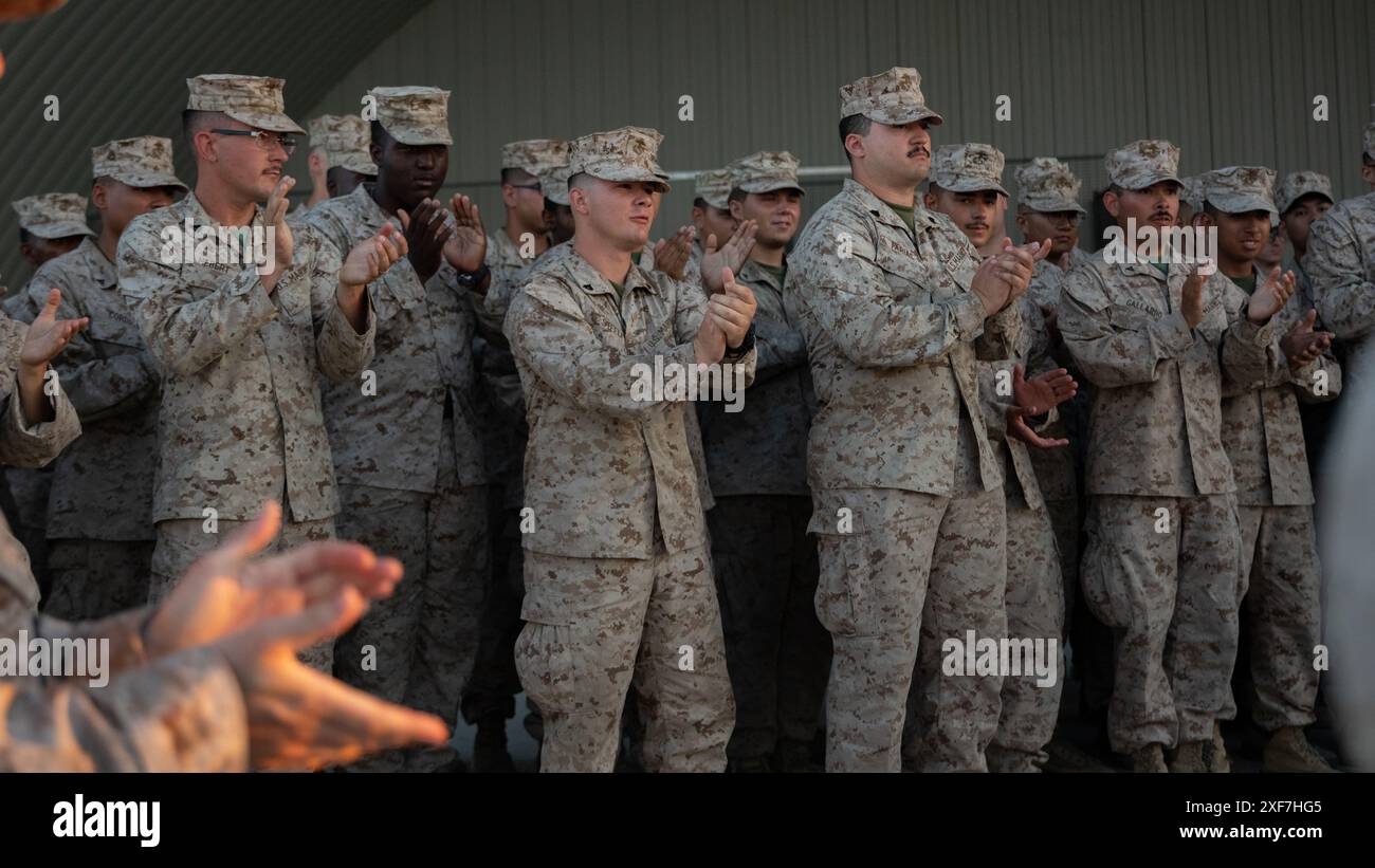 U.S. Marine Corps Col. Robert M. Barnhart Jr., commanding officer, 23rd ...