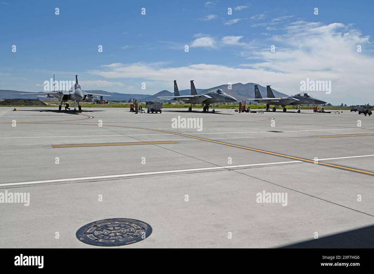 U.S. Air Force Lt. Col. Christopher Ridlon, incoming 173rd Operations Group commander, Col ...