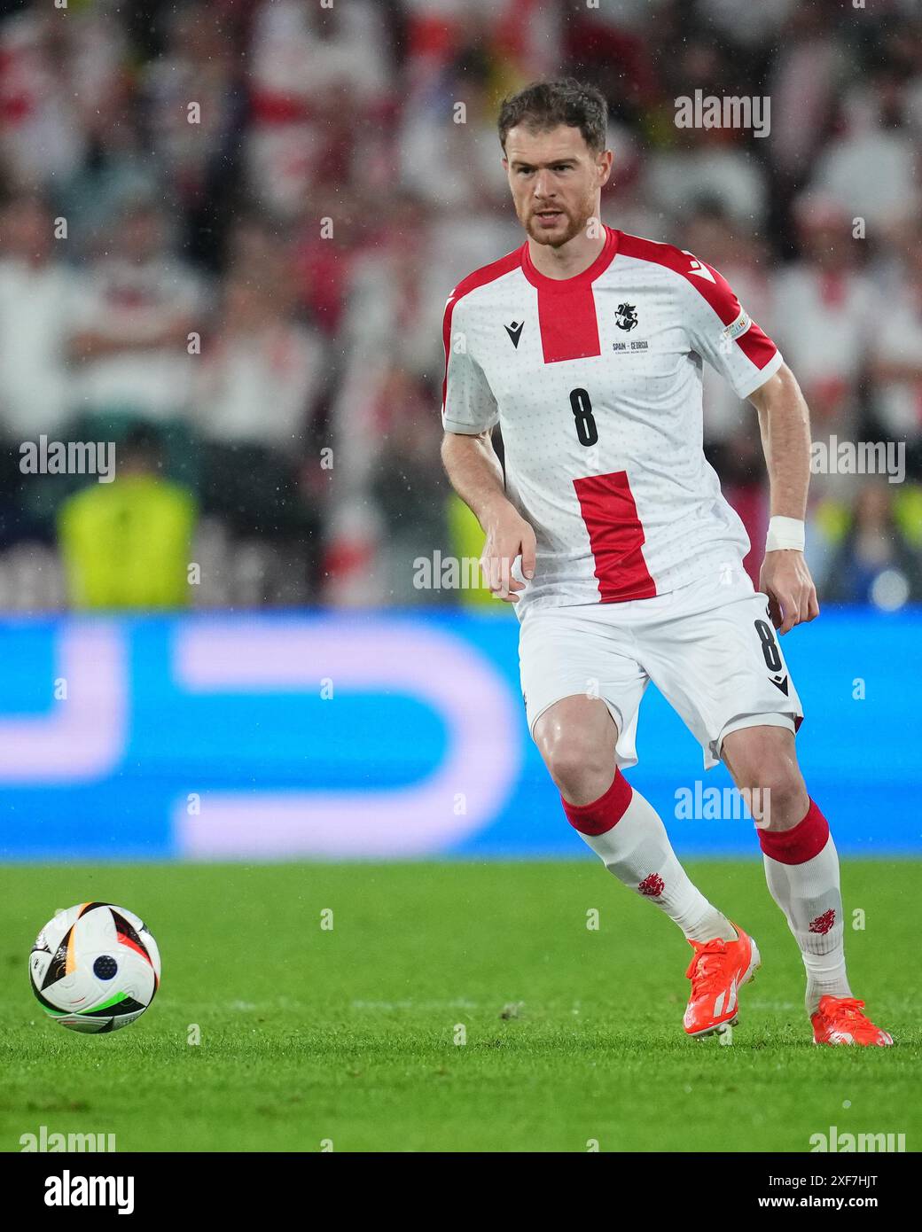 Koln, Germany. 30th June, 2024. Budu Zivzivadze of Georgia during the ...
