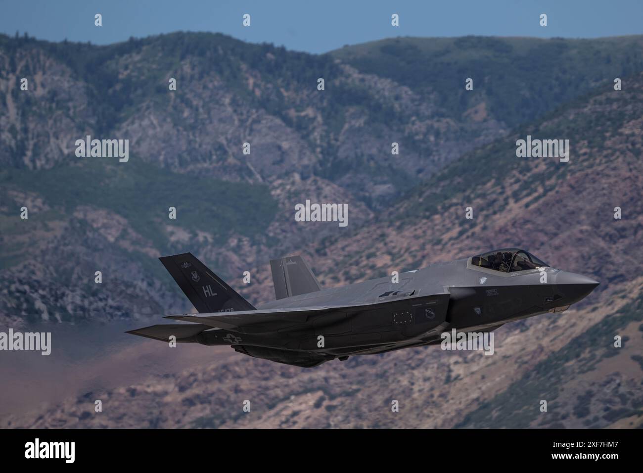 A U.S. Air Force F-35A Lightning II assigned to the F-35A Lightning II ...