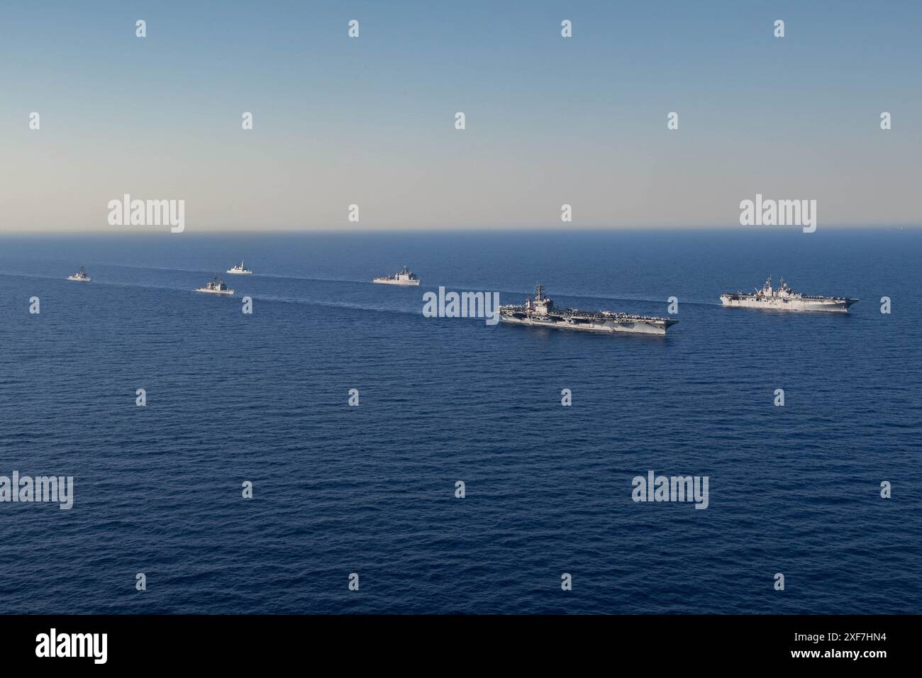 240630-N-UQ924-1285 MEDITERRANEAN SEA (June 30, 2024) The Dwight D ...