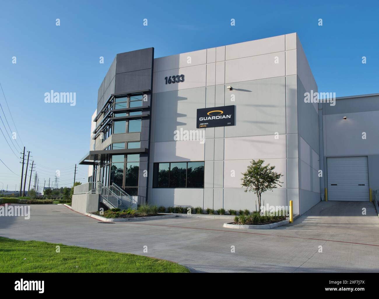 Houston, Texas USA 06-30-2024: Guardian company office building ...