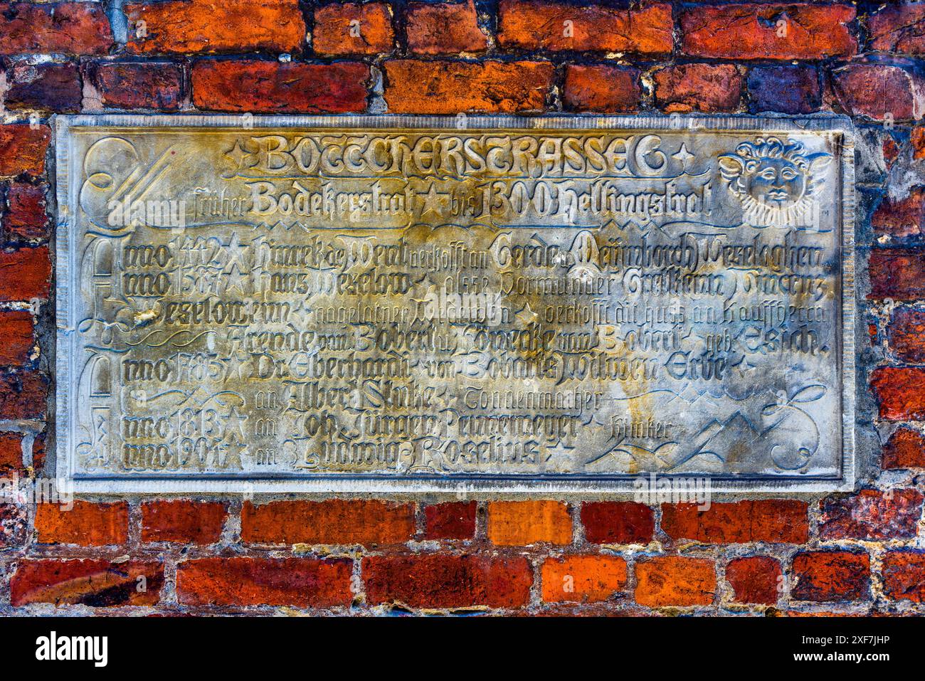 Plaque memorial marker sign hi-res stock photography and images - Alamy