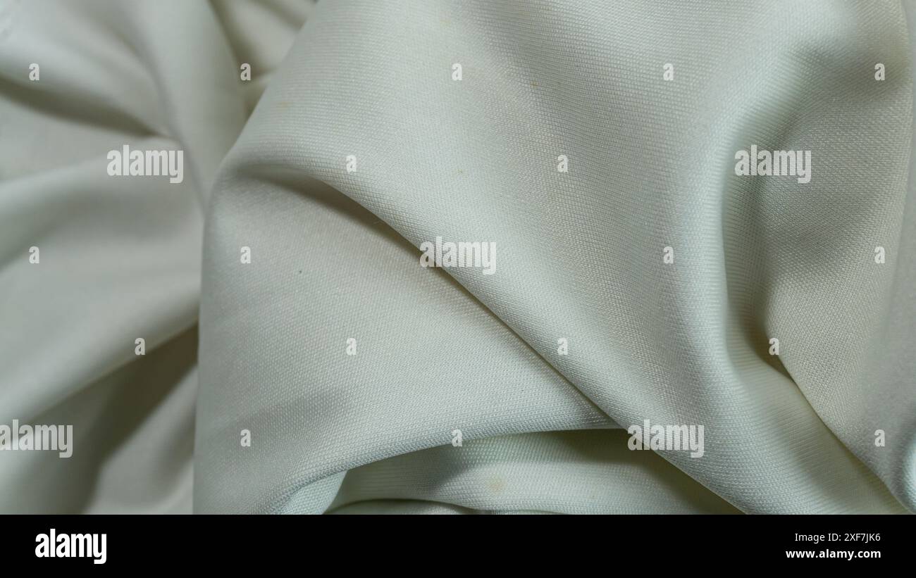 White fabric cloth texture. Suitable as a background Stock Photo - Alamy