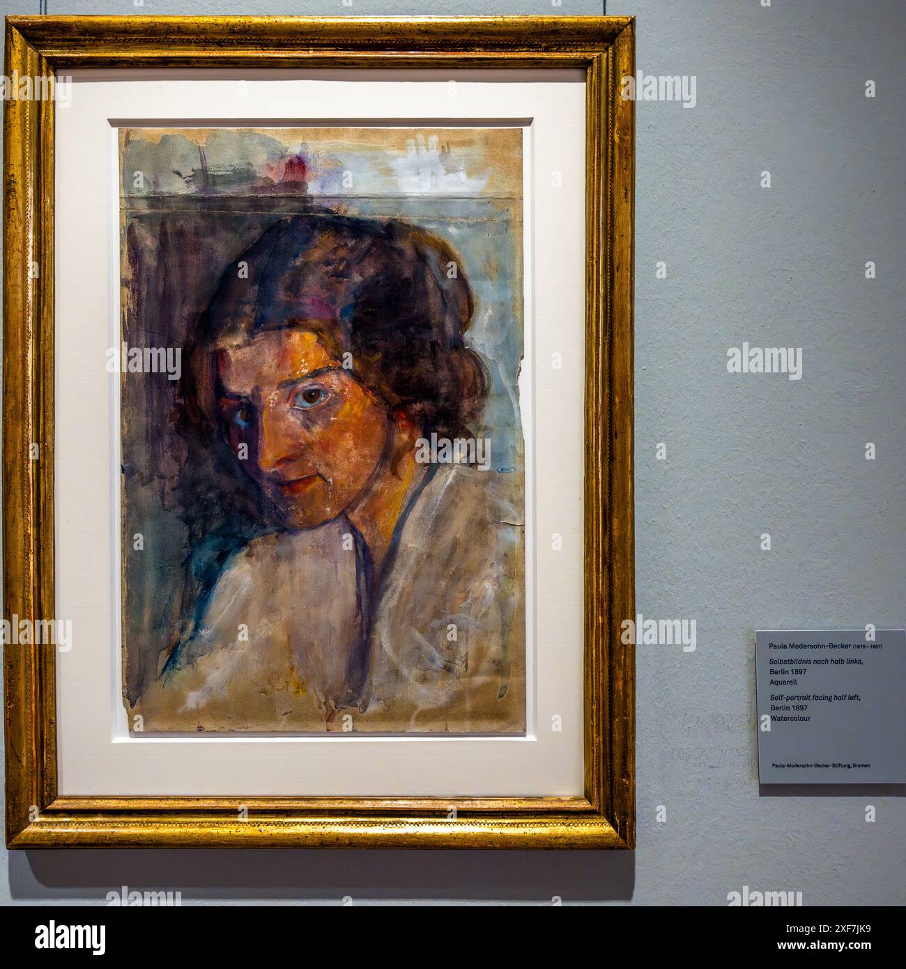 Self portrait paula modersohn becker hi-res stock photography and ...