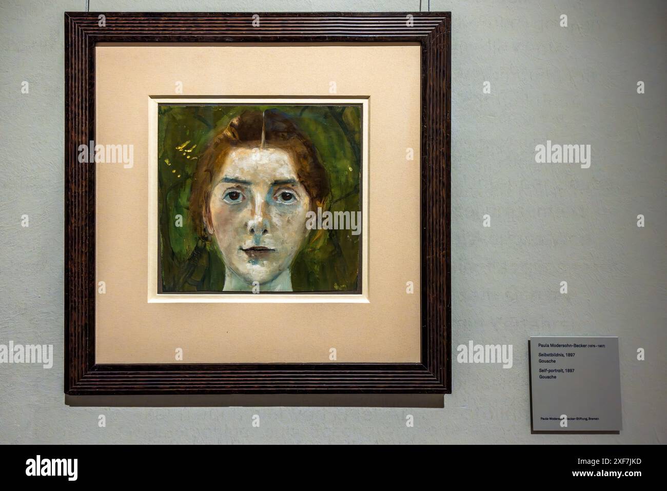 Self portrait paula modersohn becker hi-res stock photography and ...