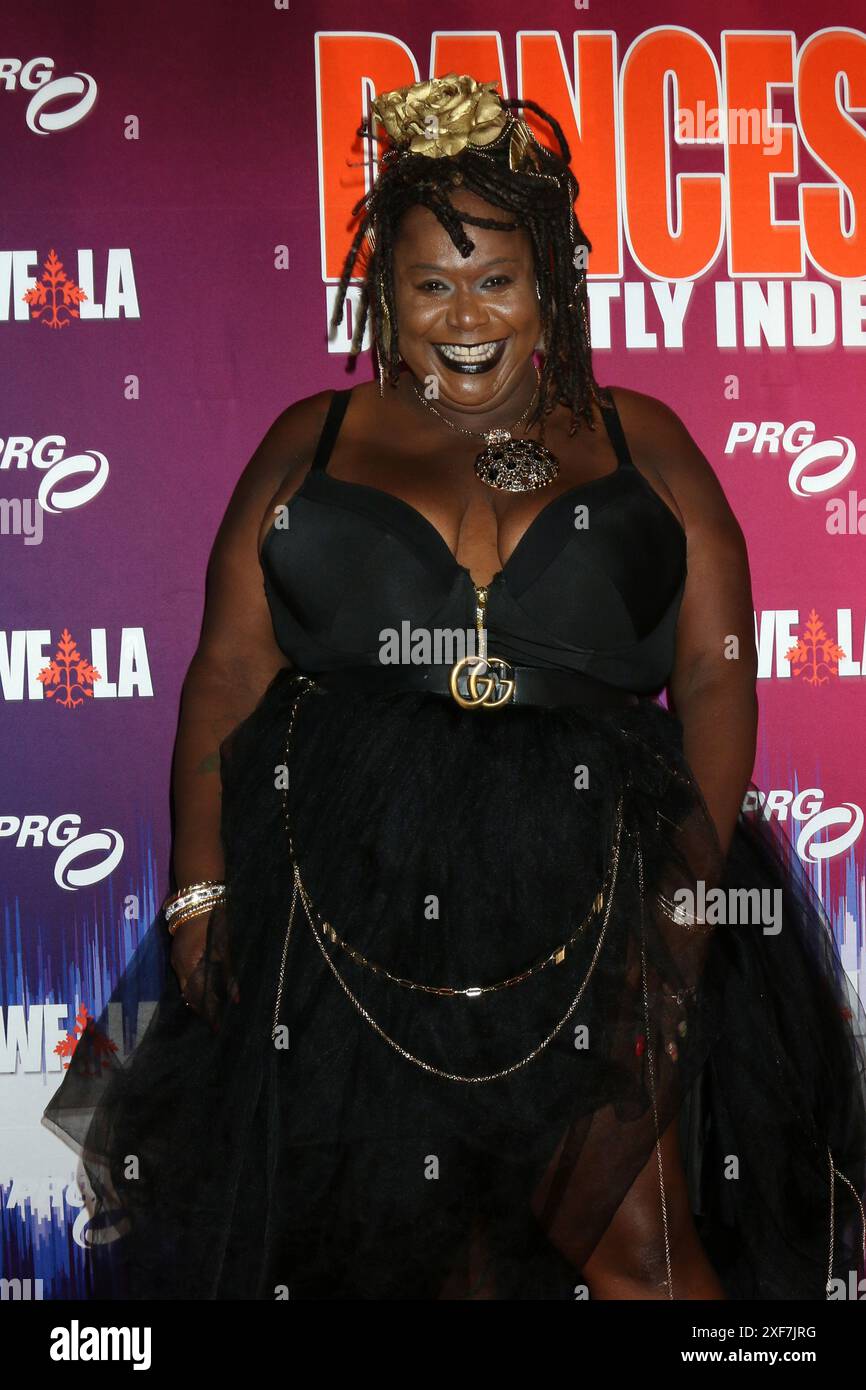 LOS ANGELES - JUN 29: Tahtianna Fermin at the Ms. Pink Pilot Premiere ...