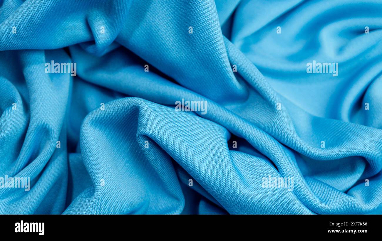 Light blue fabric cloth texture. Suitable as a background Stock Photo ...