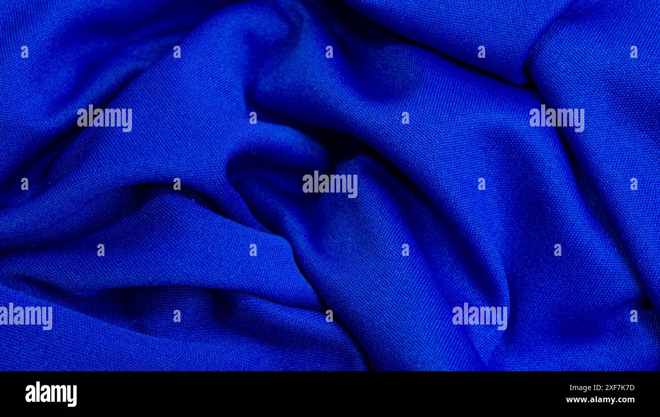 Blue fabric cloth texture. Suitable as a background Stock Photo - Alamy