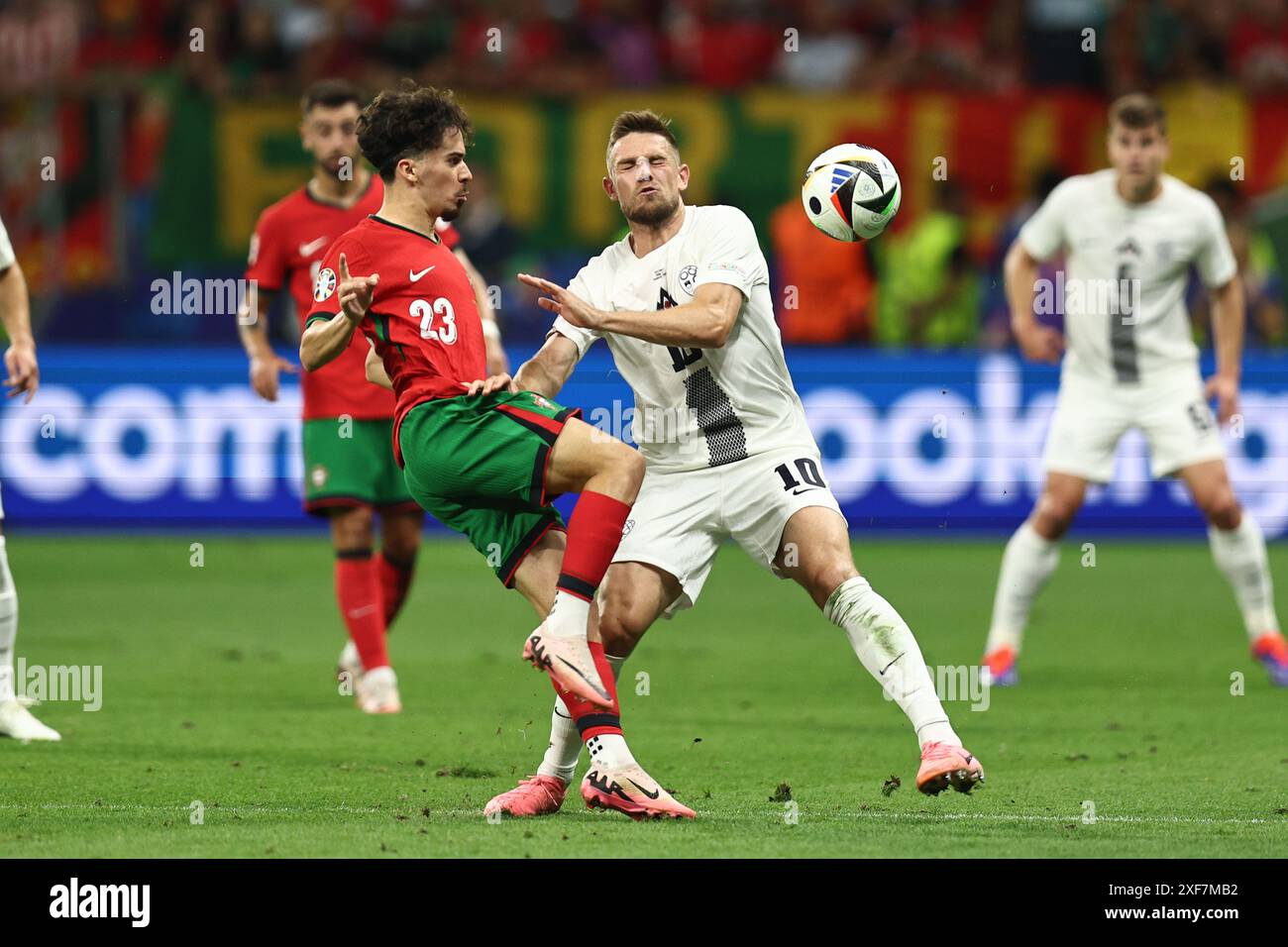 Frankfurt, Germany. 1st July, 2024. Vitinha Machado Ferreira (Portugal ...