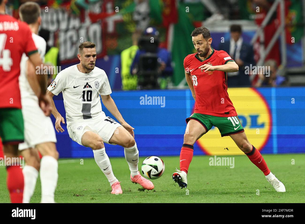 Frankfurt, Germany. 1st July, 2024. Timi Max Elsnik (Slovenia)Bernardo ...