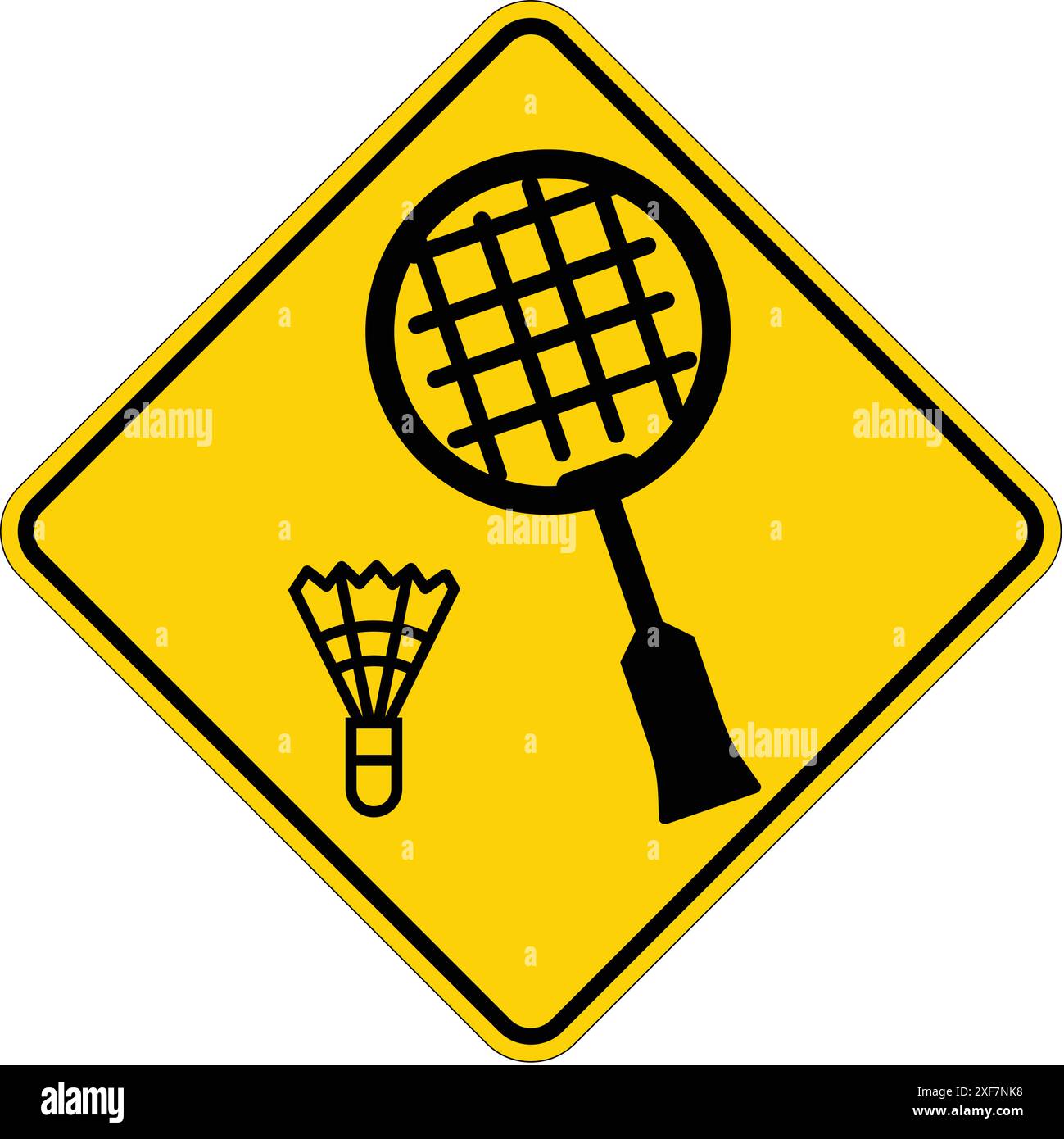 Badminton player training on Stock Vector Images - Alamy