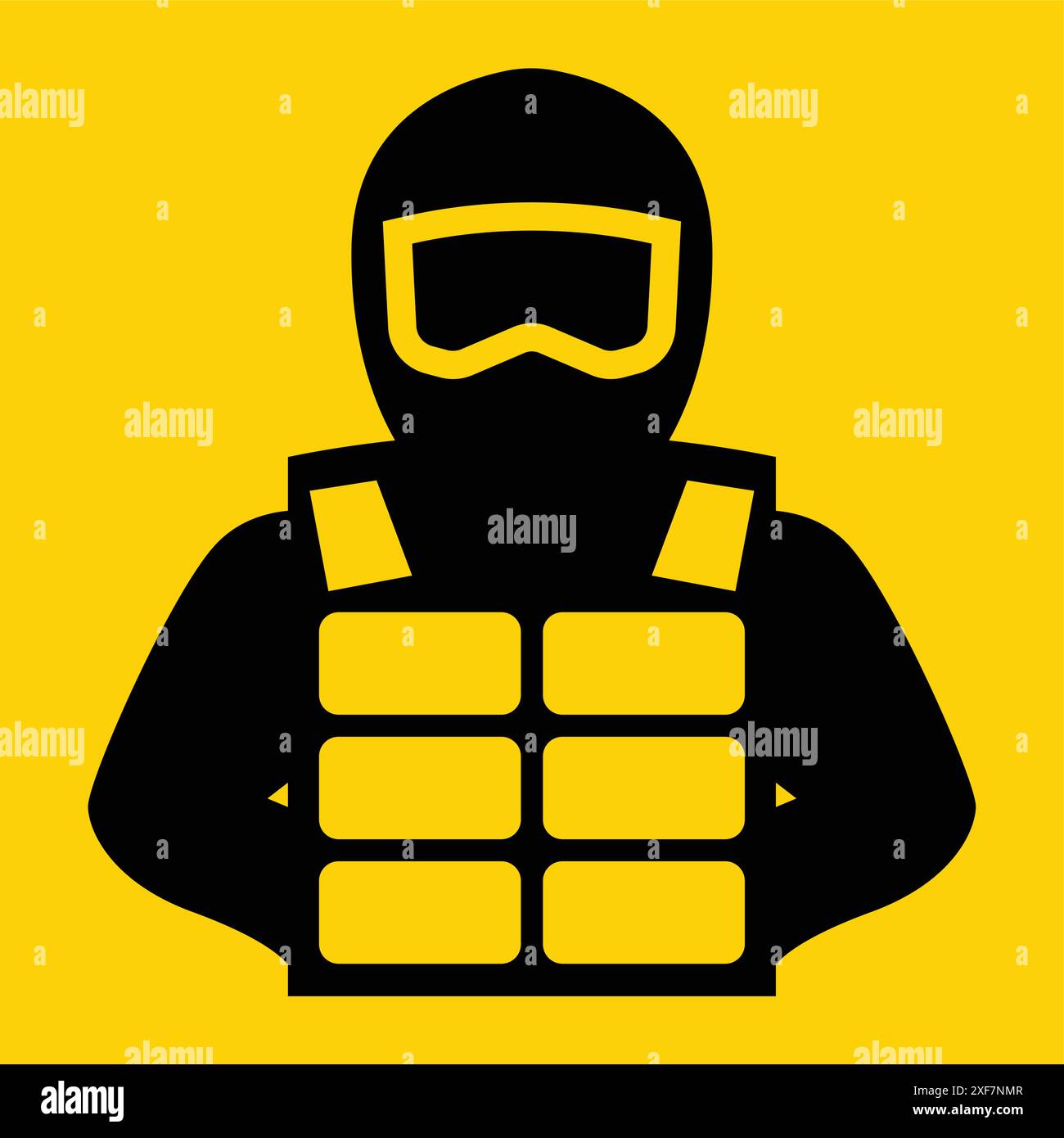 A Body Protector Body Armor Icon Stock Vector Image And Art Alamy