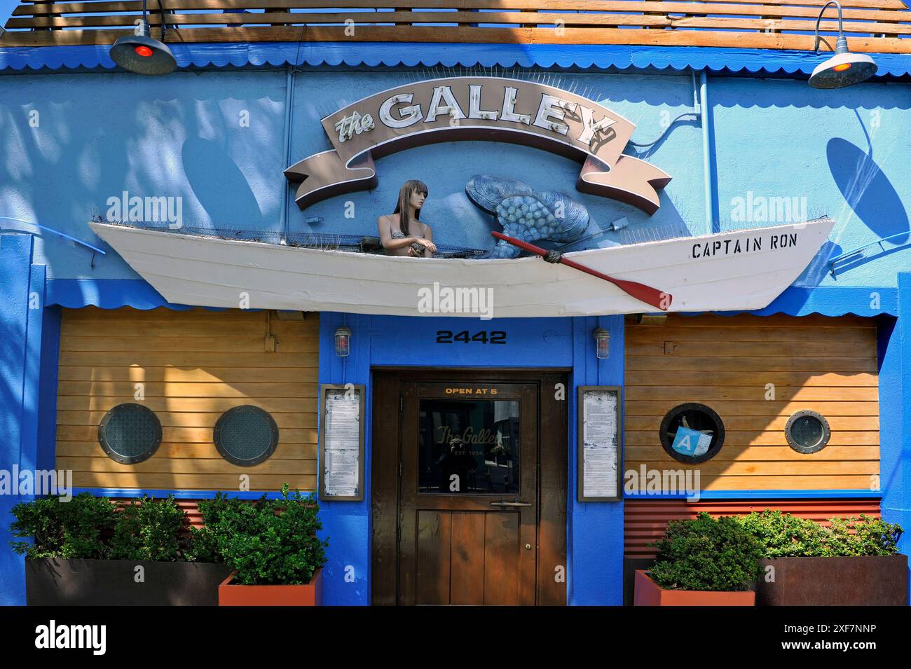 The Galley, nautical, themed, restaurant, facade, pop, culture, architecture, historic, vintage ...
