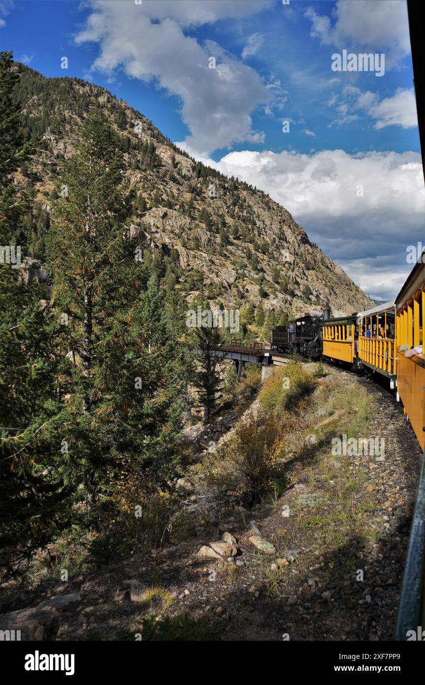 Georgetown Loop Railroad Stock Photo - Alamy