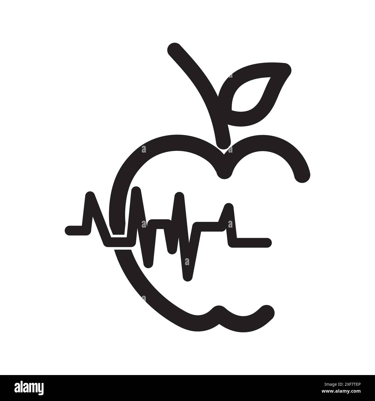 Apple logo vector illustrations design icon template Stock Vector Image ...