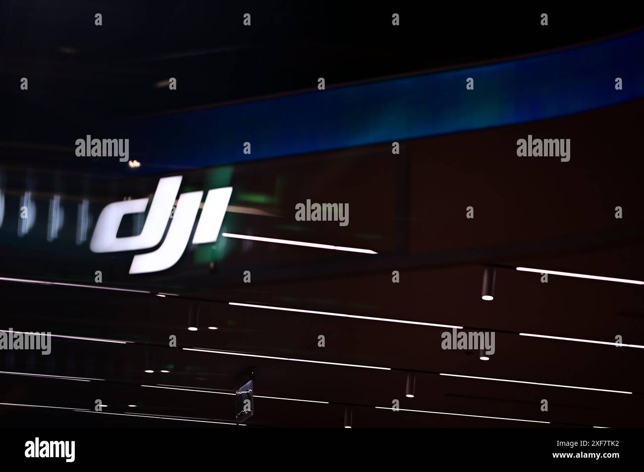 Taiwan - Mar 16, 2024: DJI, a 2006-founded Chinese tech leader, is the ...