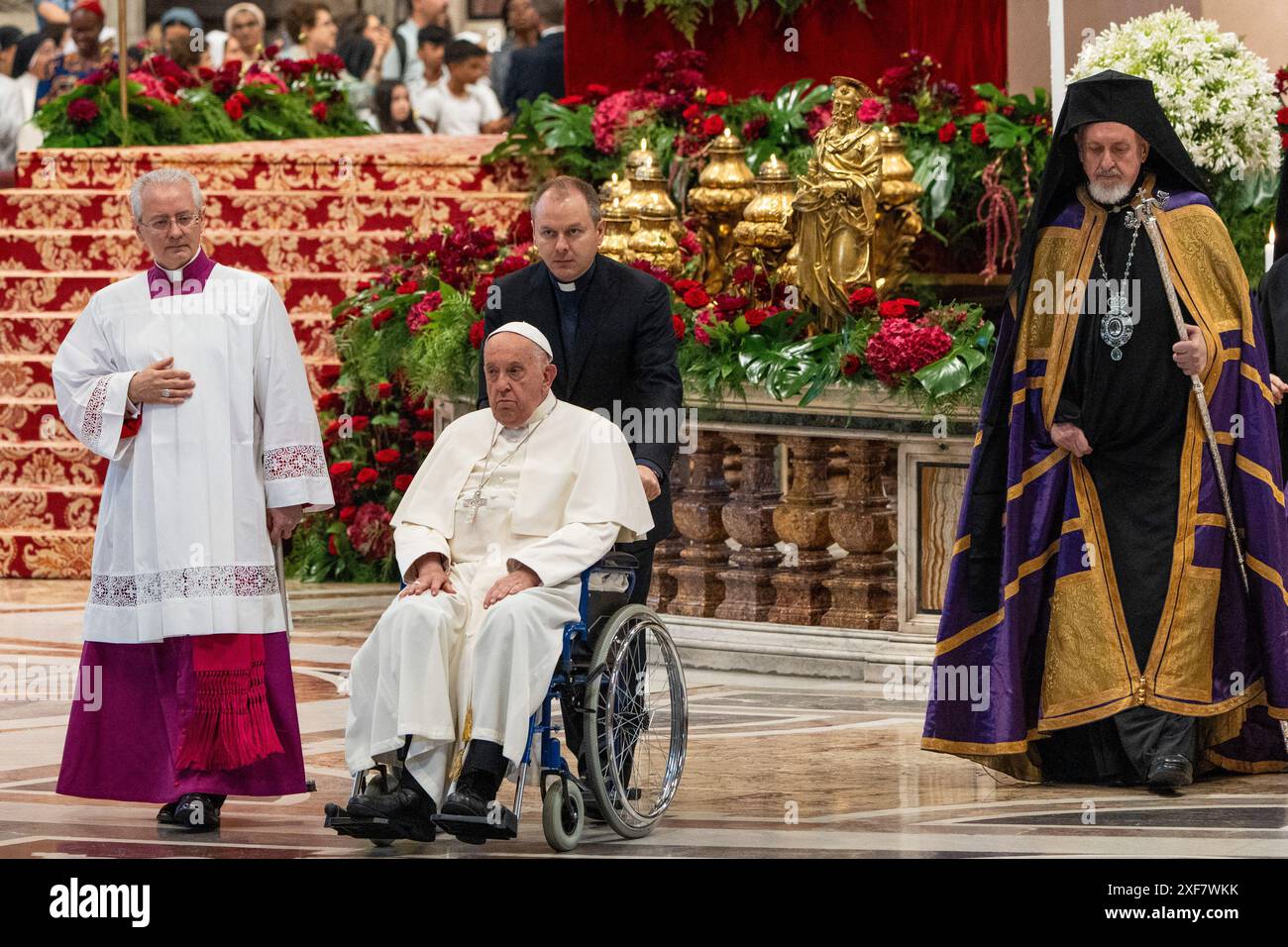 Vatican City, Vatican. 29th June, 2024. Metropolitan Emmanuel Adamakis ...