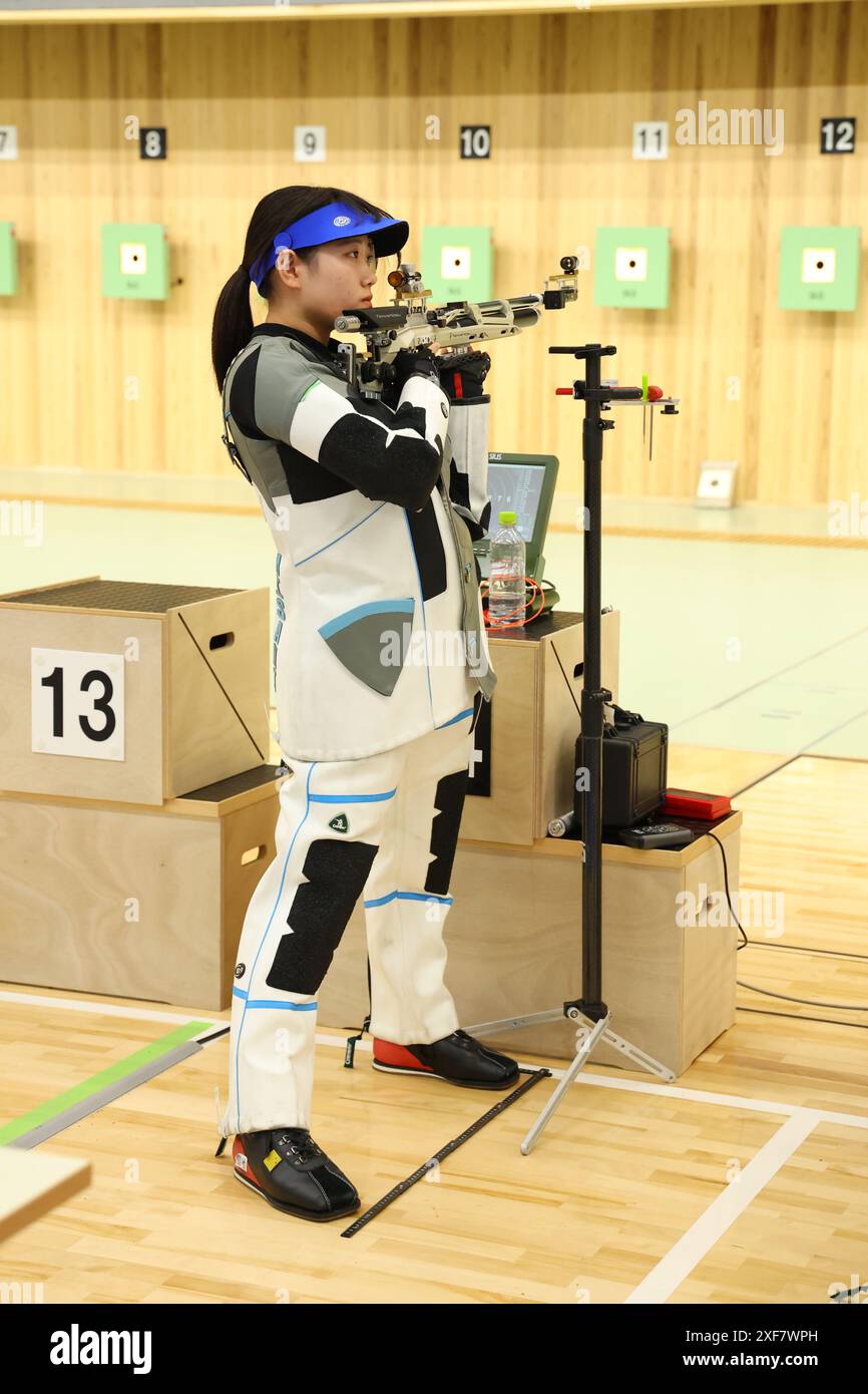 Tokyo, Japan. 1st July, 2024. Misaki Nobata (JPN) Shooting : Japan ...