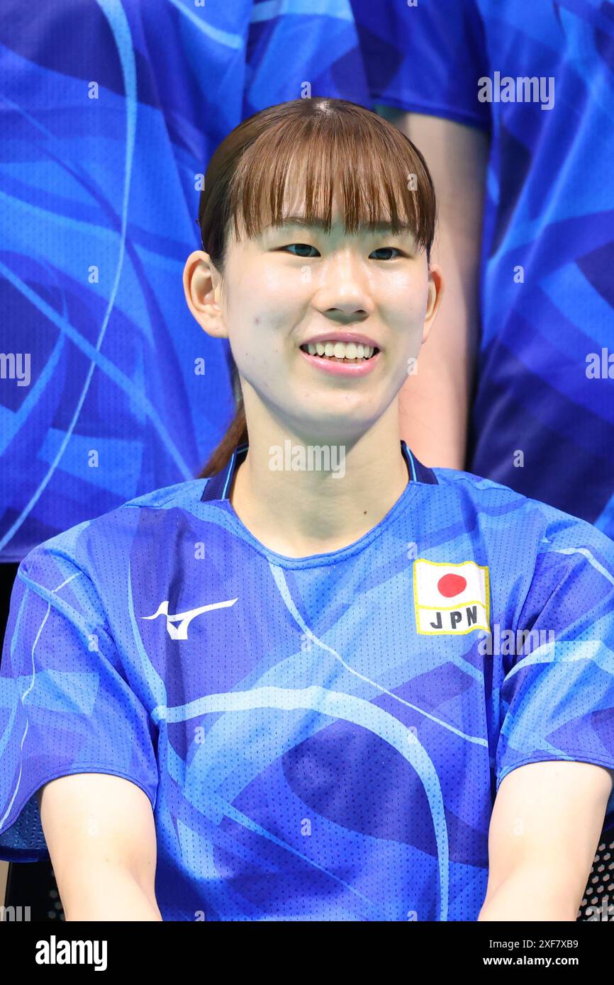 Tokyo, Japan. 1st July, 2024. Kotona Hayashi (JPN) Volleyball : Japan ...