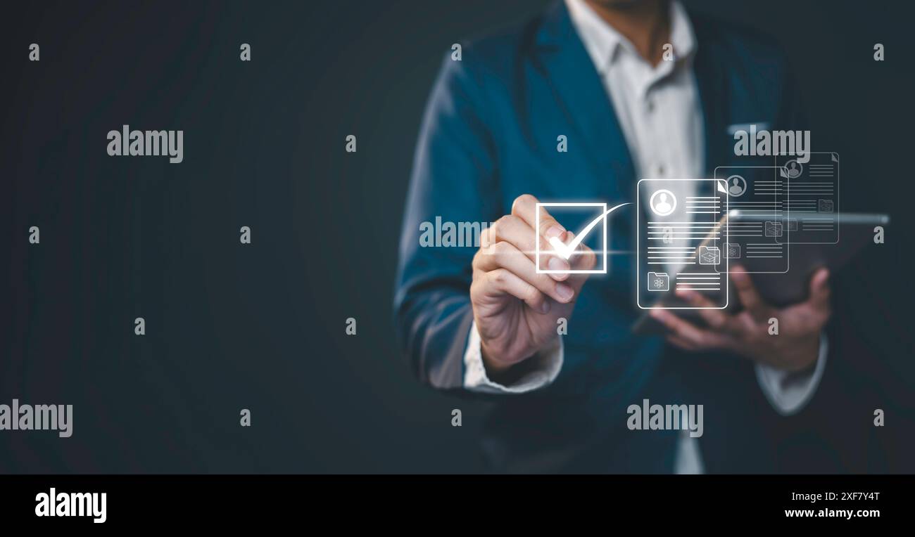 Employee performance evaluation form hi-res stock photography and ...