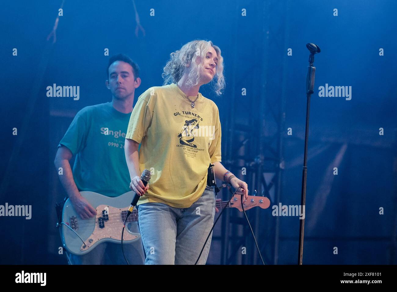 Glastonbury, UK. 30th June, 2024. American singer-songwriter, Sabrina ...