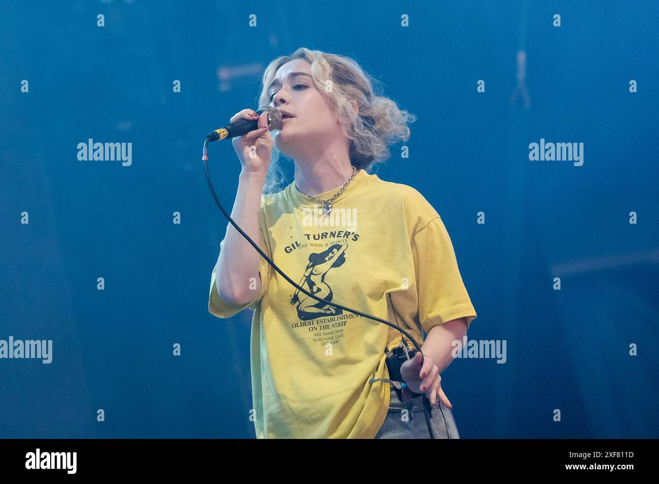 Glastonbury, UK. 30th June, 2024. American singer-songwriter, Sabrina ...