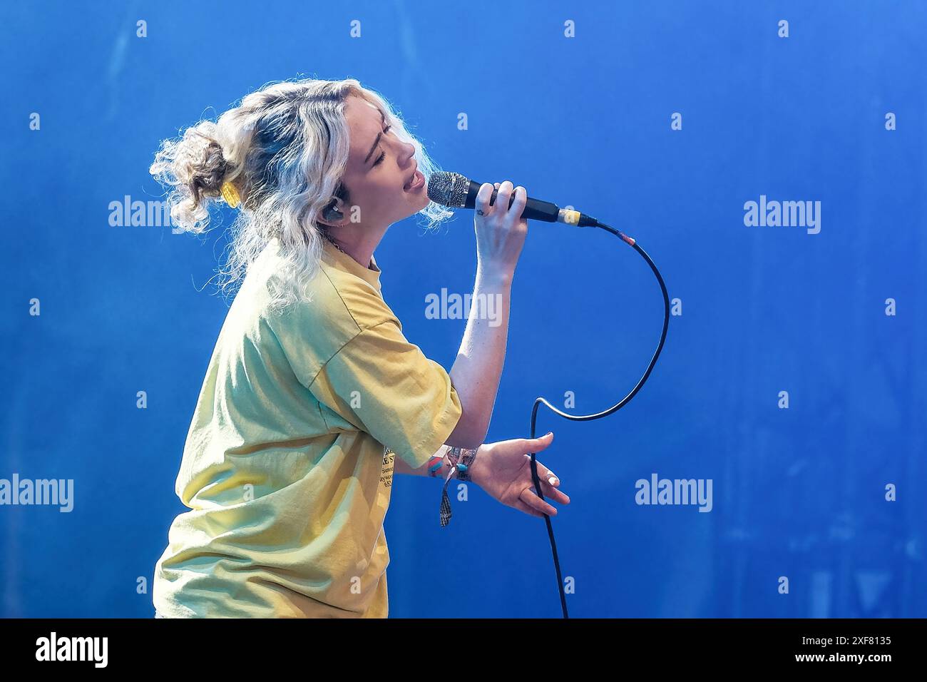 Glastonbury, UK. 30th June, 2024. American singer-songwriter, Sabrina ...