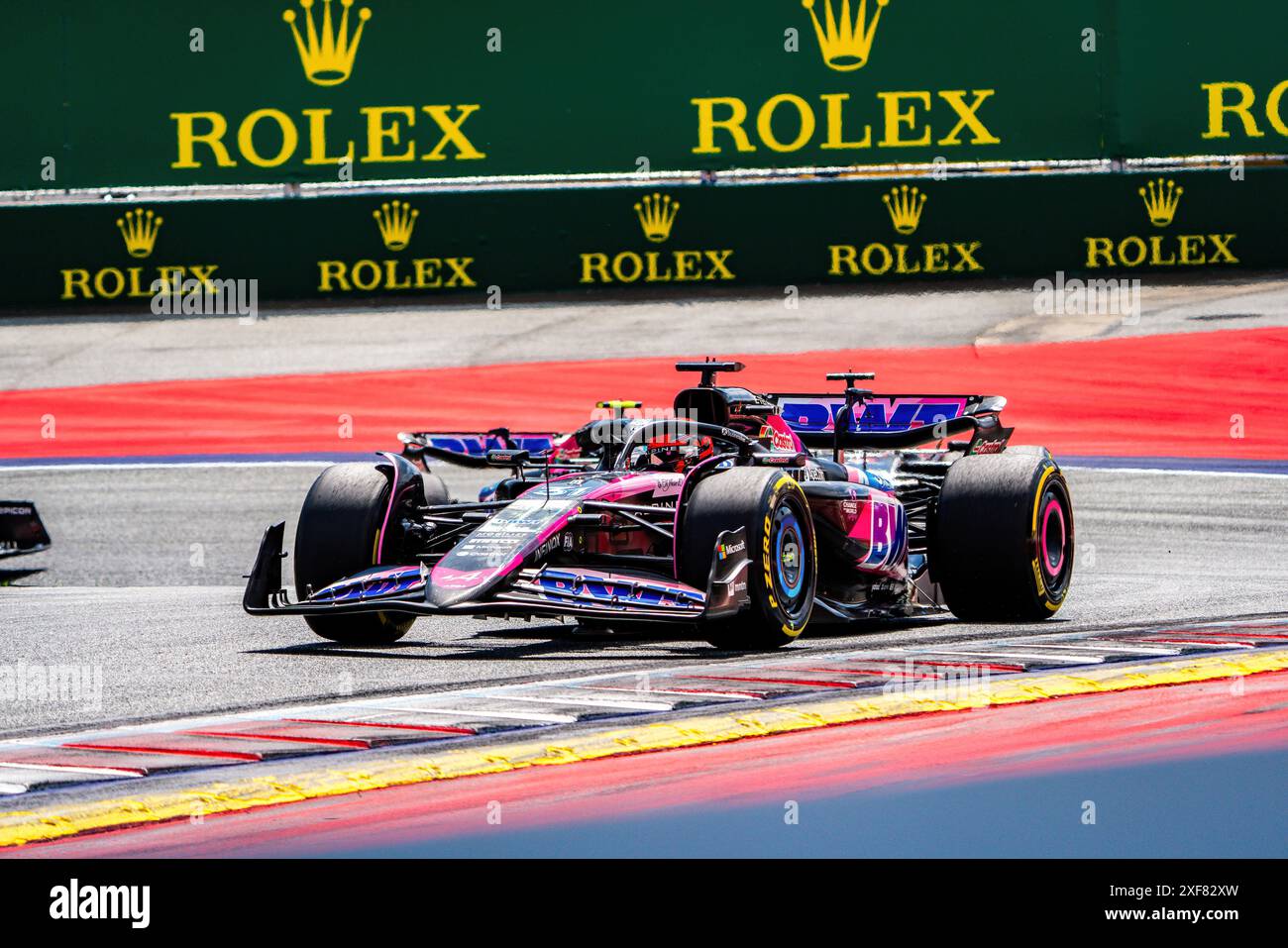 Spielberg, Austria. 30th June, 2024. BWT Alpine F1 Team's French driver ...