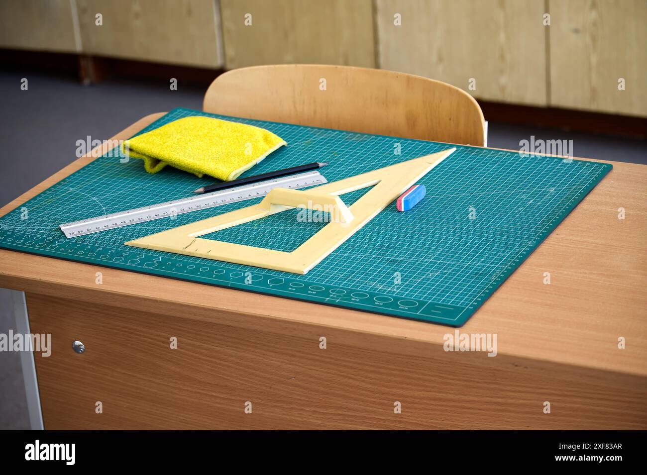 Eraser ruler hi-res stock photography and images - Alamy
