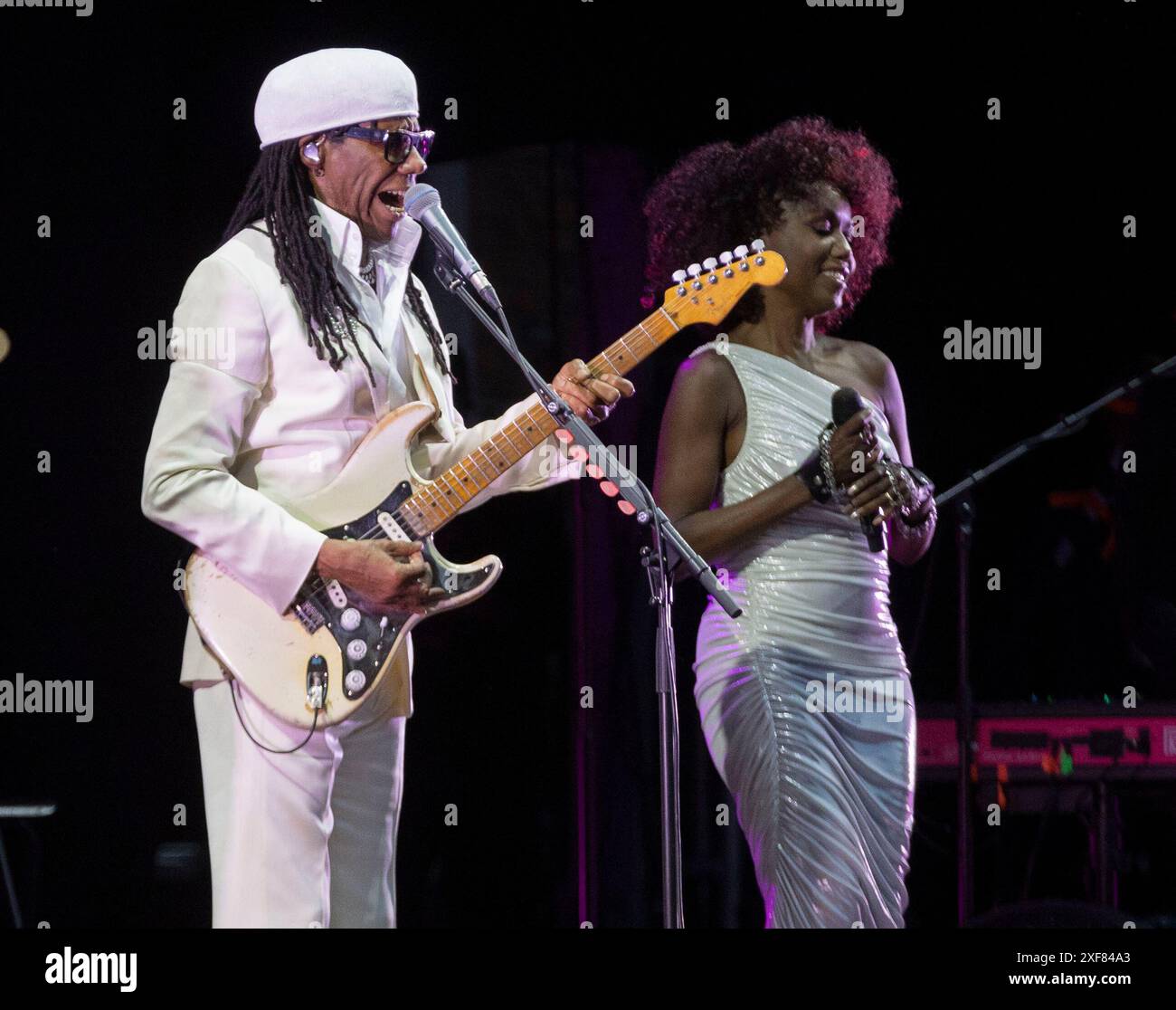 NILE RODGERS preforming at the Hampon Court palace festival photo by ...