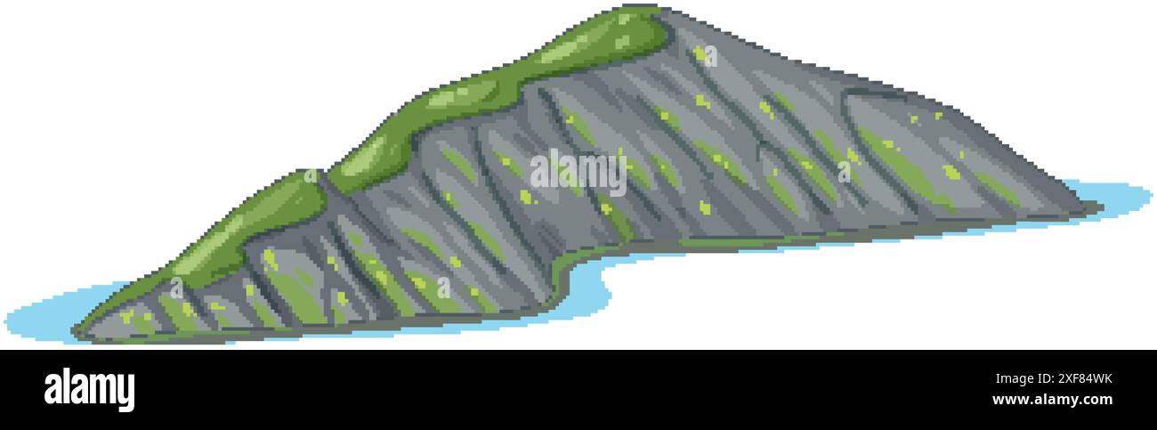 Rocky island Cut Out Stock Images & Pictures - Alamy