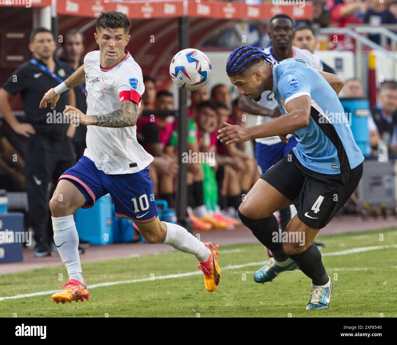 Copa america uruguay july 2024 pulisic hi-res stock photography and ...