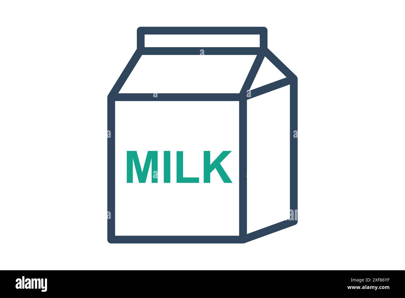Milk carton child Stock Vector Images - Alamy