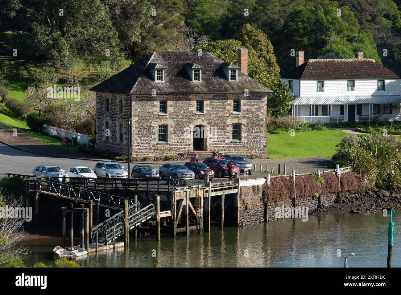 Kerikeri stone store and Kemp house, Northland, New Zealand Stock Photo ...