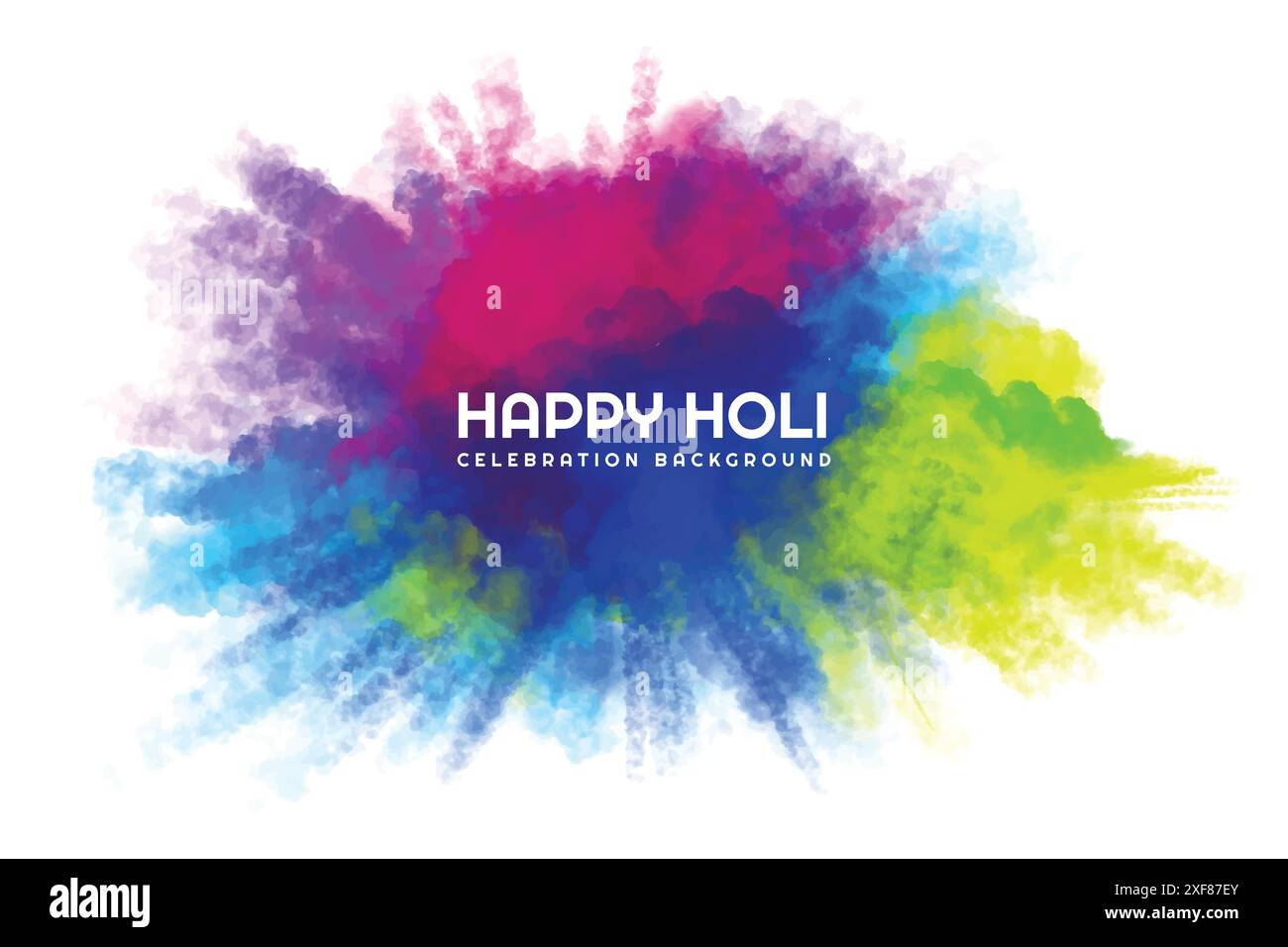 Indian colored powder Stock Vector Images - Alamy