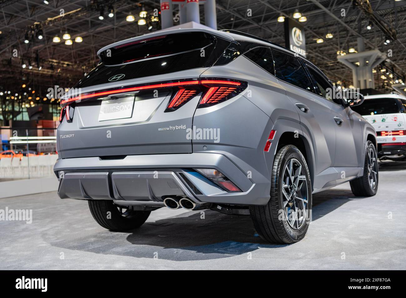 New York City, USA - March 27, 2024: 2025 Hyundai Tucson crossover car ...